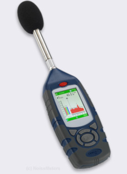 The Occupational Noise Sound Level Meter with Octave Band Filters ...